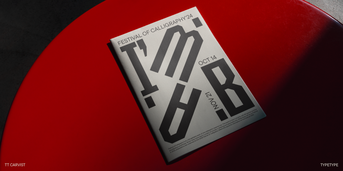 Fuente TT Carvist: descarga la prueba gratuita y compra | TypeType®