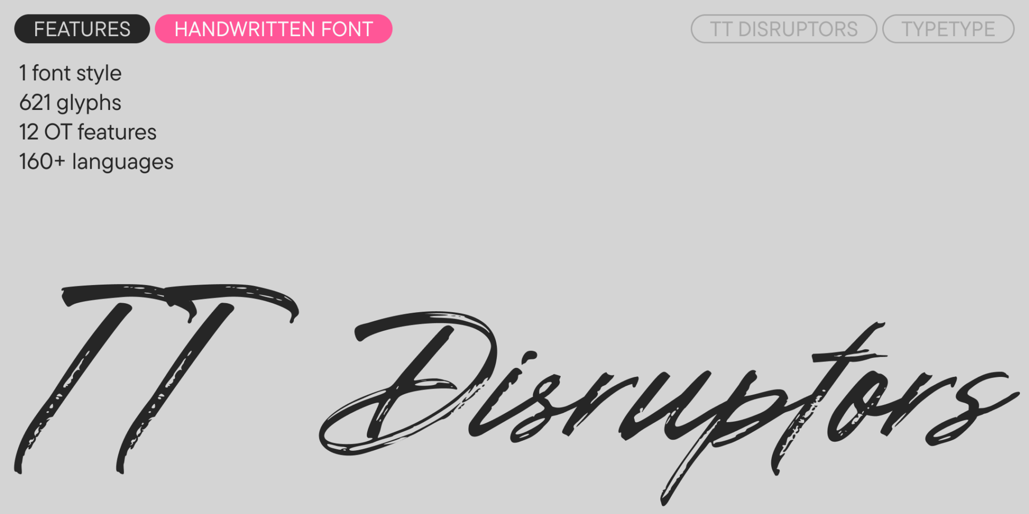 Fuente TT Disruptors | TypeType®