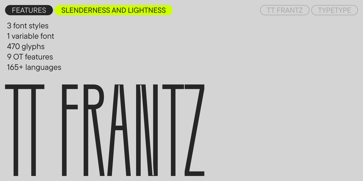 Fuentes TTF | TypeType®