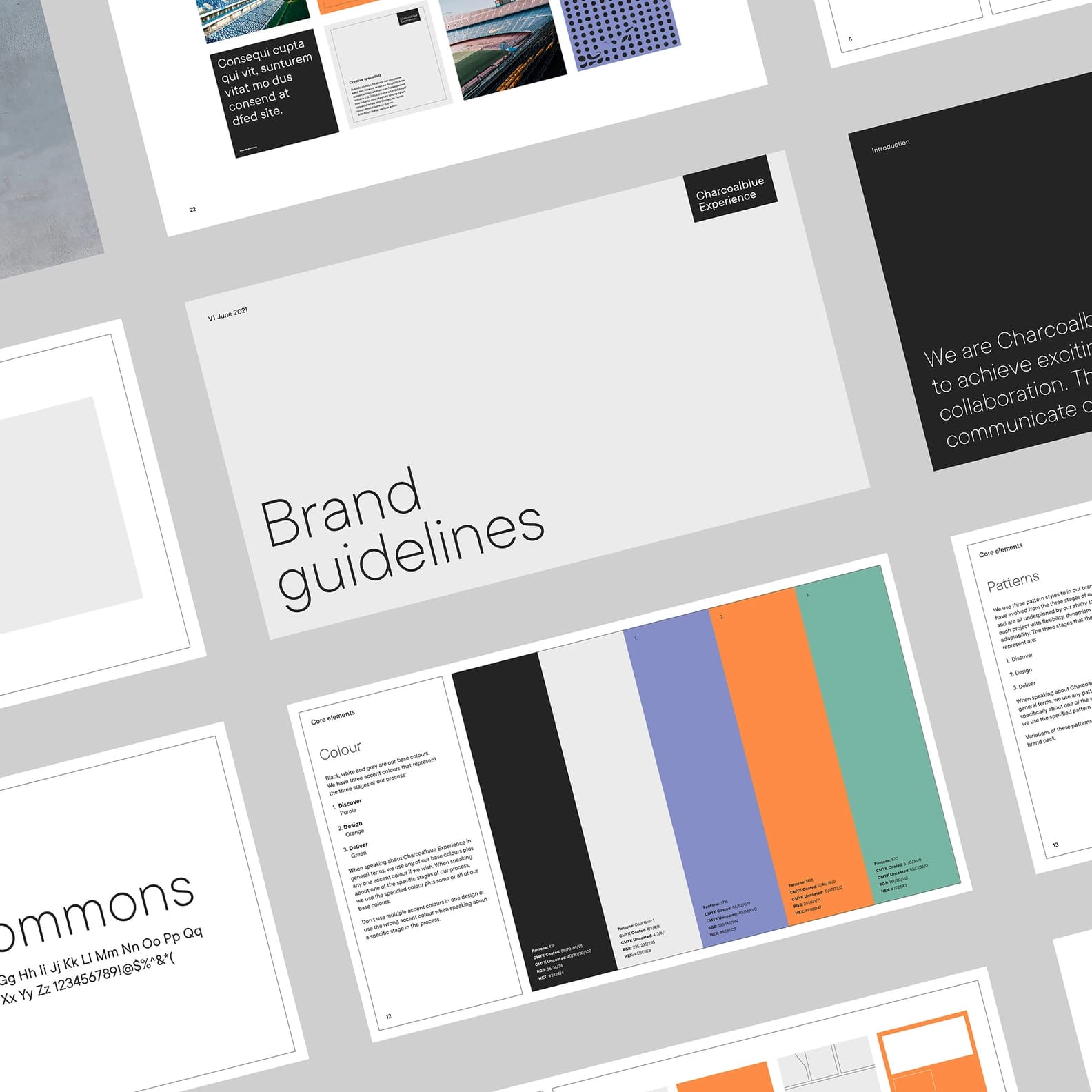 Charcoalblue Experience - font design | TypeType®
