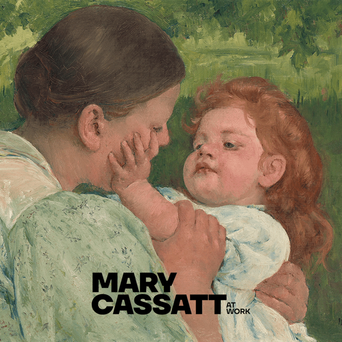 Mary Cassatt at Work exhibition - identity font | TypeType®