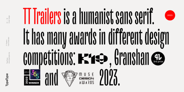 TT Trailers Font - Download Free Trial & Buy | TypeType®