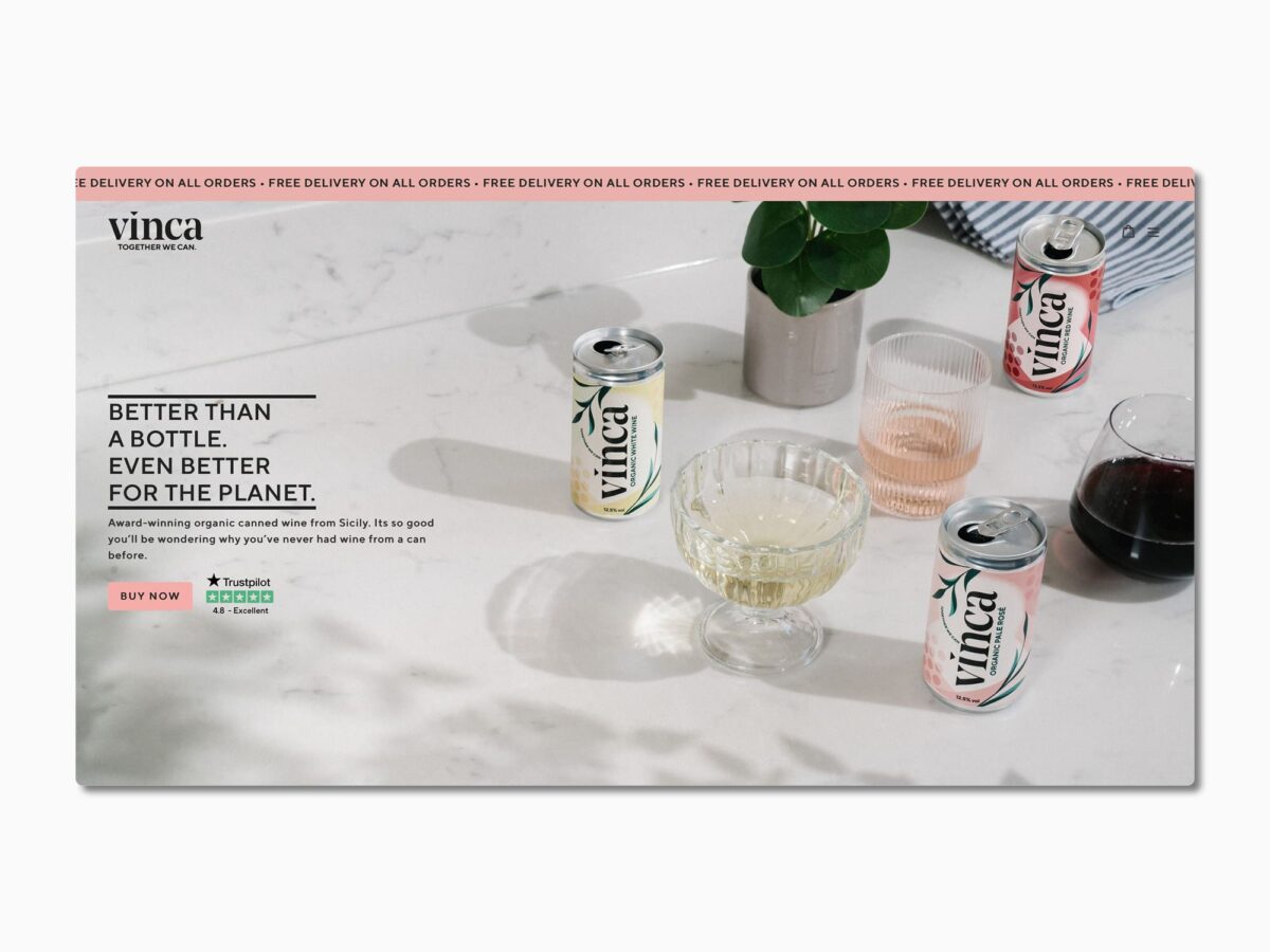 Vinca - branding font design | TypeType®