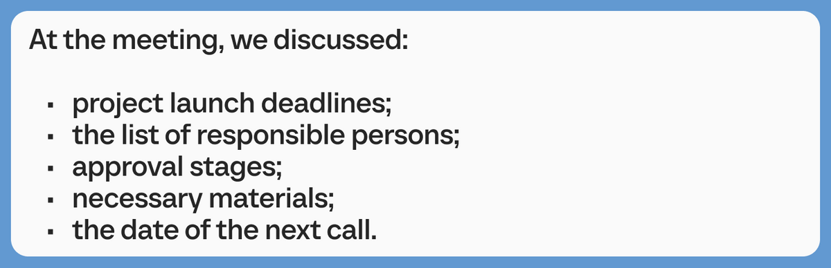 Bullet Points: Meaning, Examples & How to Use Them | TypeType®