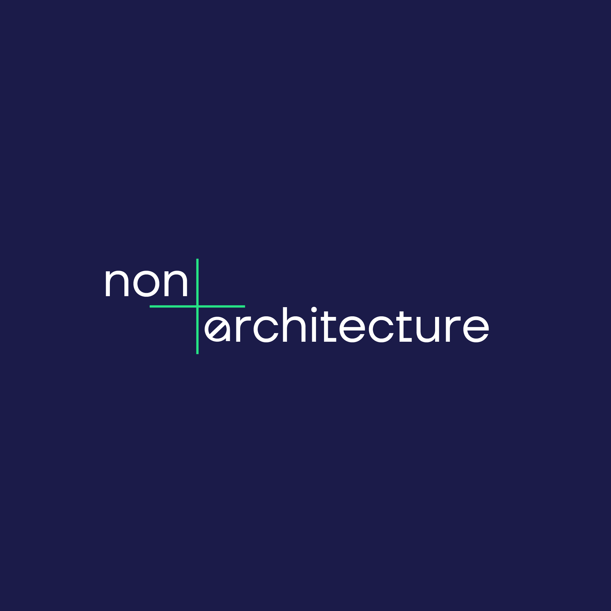Non Architecture Studio - branding font design | TypeType®