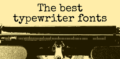 Typewriter Fonts: History, Usage and Best Options | TypeType®