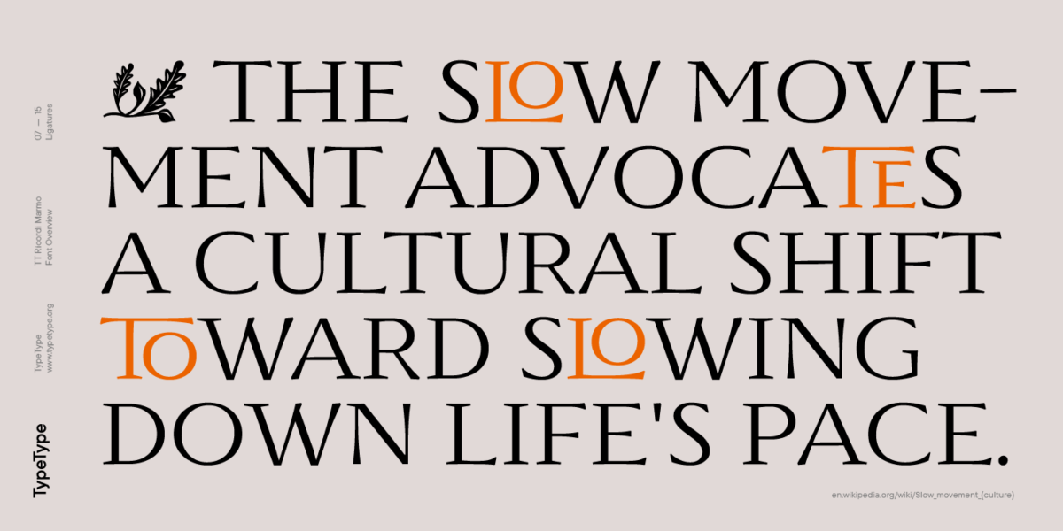 TT Ricordi Marmo Font - Download Free Trial & Buy | TypeType®