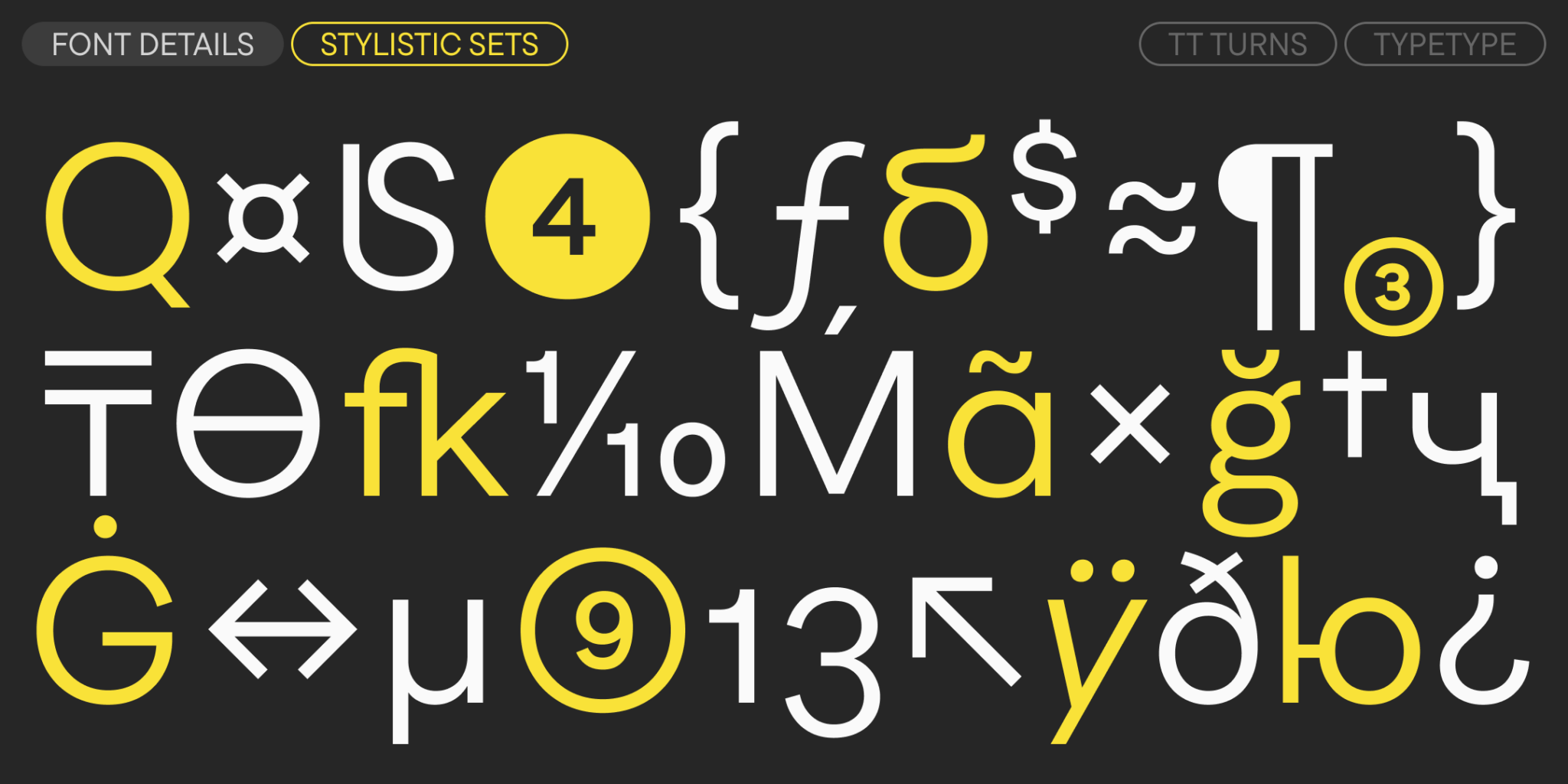 TT Turns Font - Download Free Trial & Buy | TypeType®